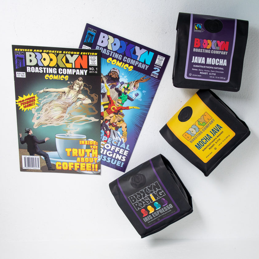 Brc Comic Book Issue #1 And #2 from Brooklyn Roasting Company