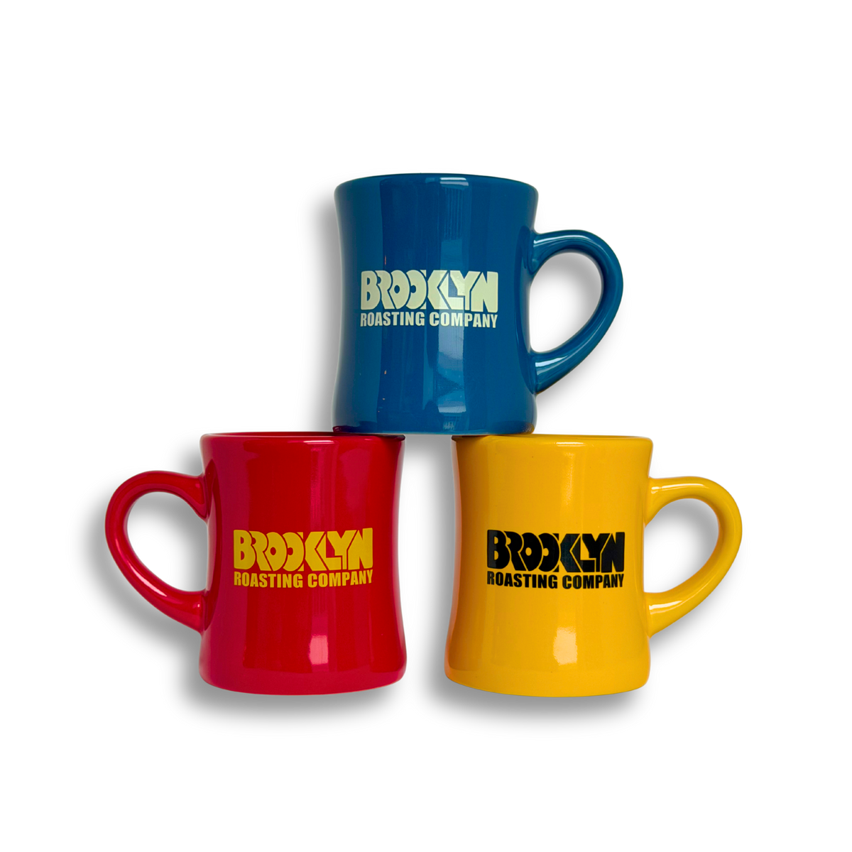Colorful Diner Mugs from Brooklyn Roasting Company